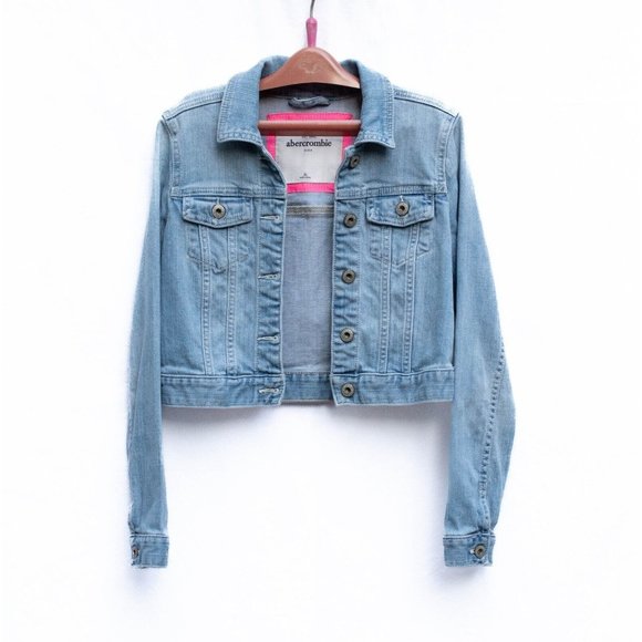 abercrombie kids | Jackets & Coats | Abercrombie Kids Girls Jean Jacket ...